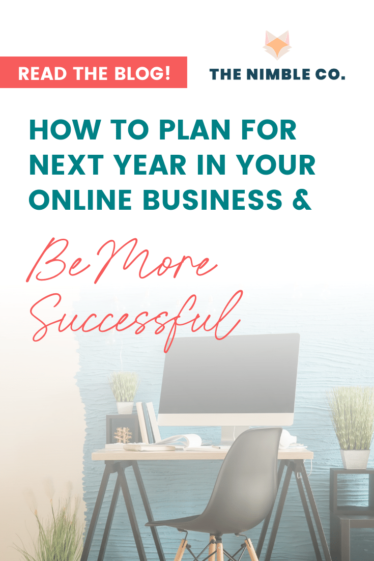 How To Plan For Next Year In Your Online Business and Be Successful
