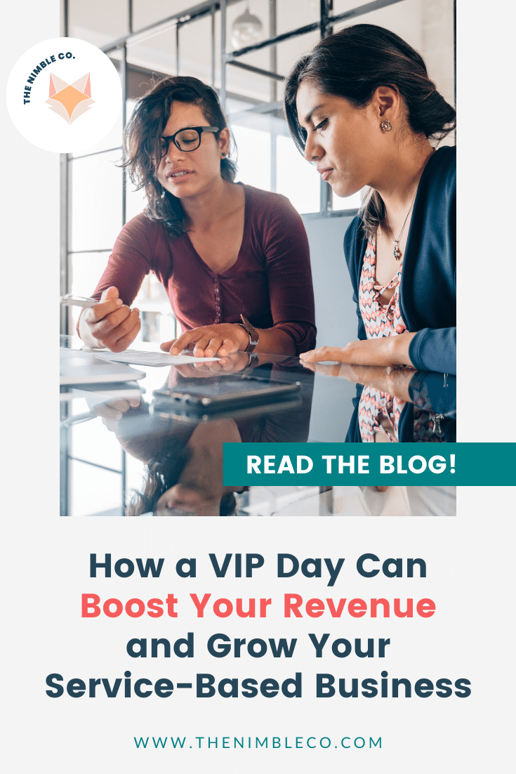 How a VIP Day Can Boost Revenue & Grow Your Service-Based Business