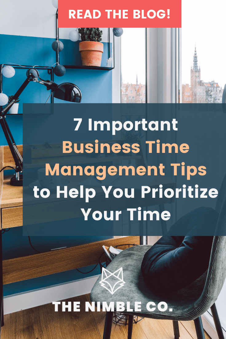 7 Important Business Time Management Tips